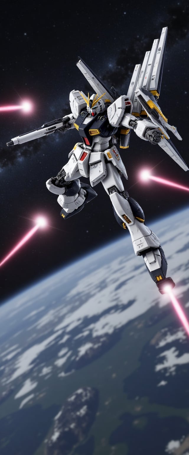 RX-93 Nu Gundam | image created by JoJo | Tensor.Art