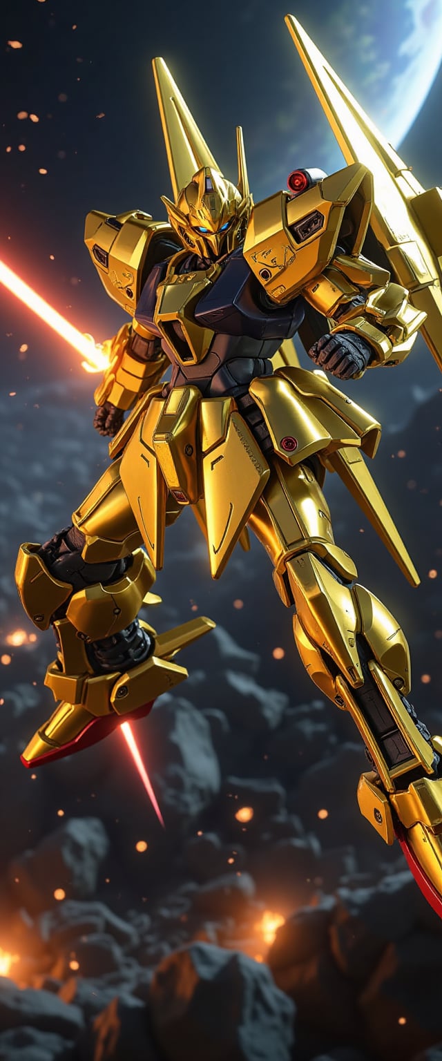MSN-00100 Hyaku Shiki | image created by JoJo | Tensor.Art