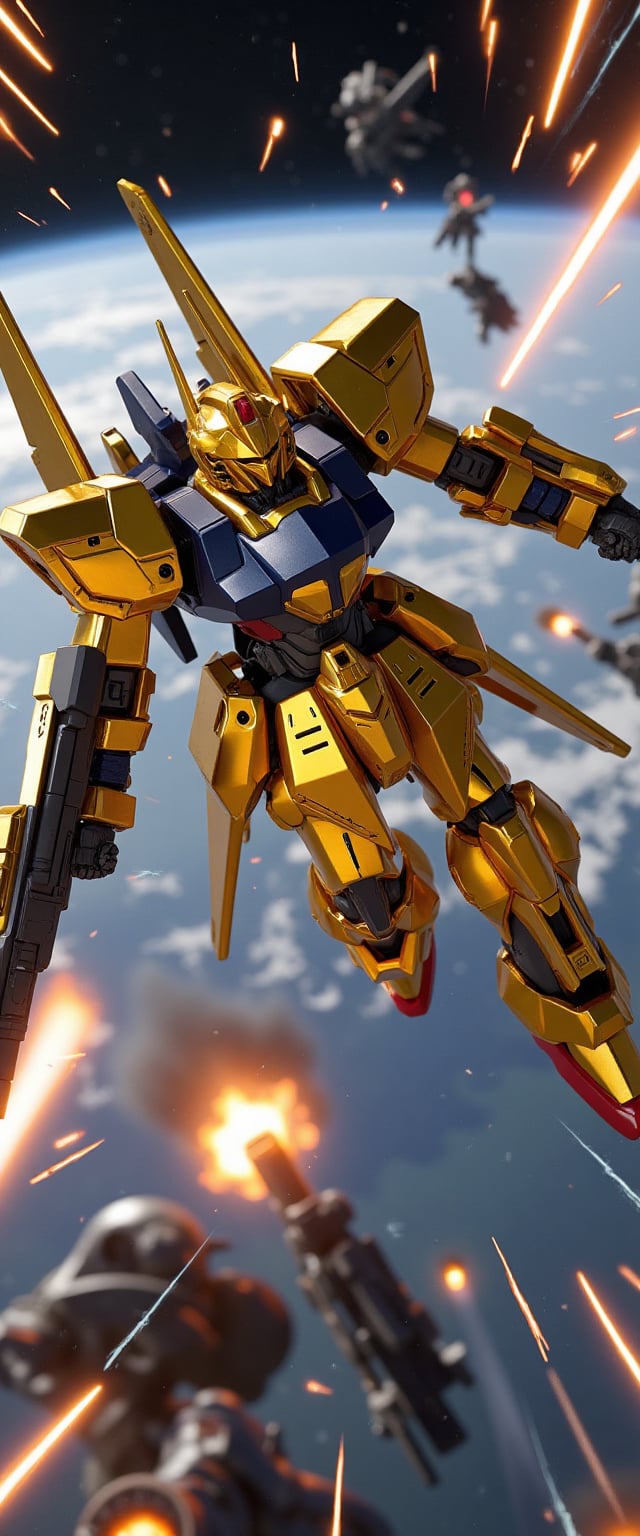 MSN-00100 Hyaku Shiki | image created by JoJo | Tensor.Art