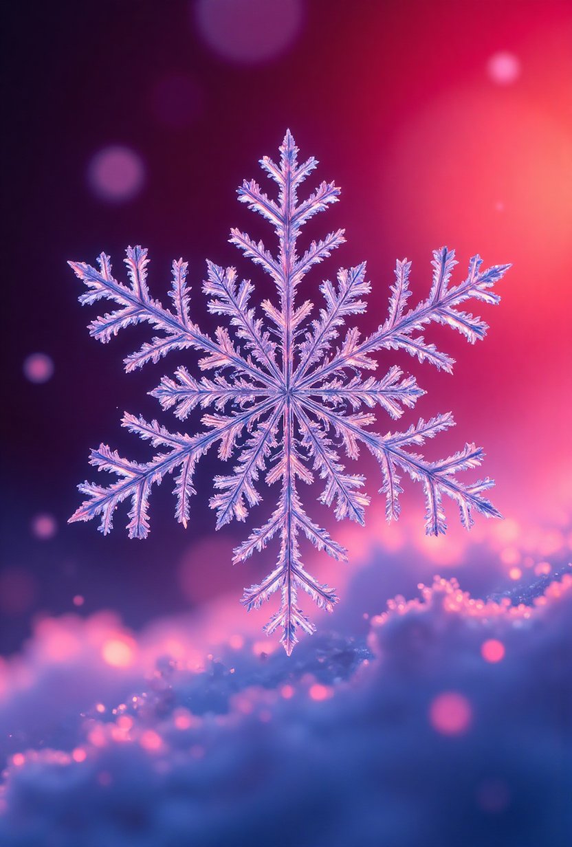 Makroshot Snowflake | image created by TT210 | Tensor.Art