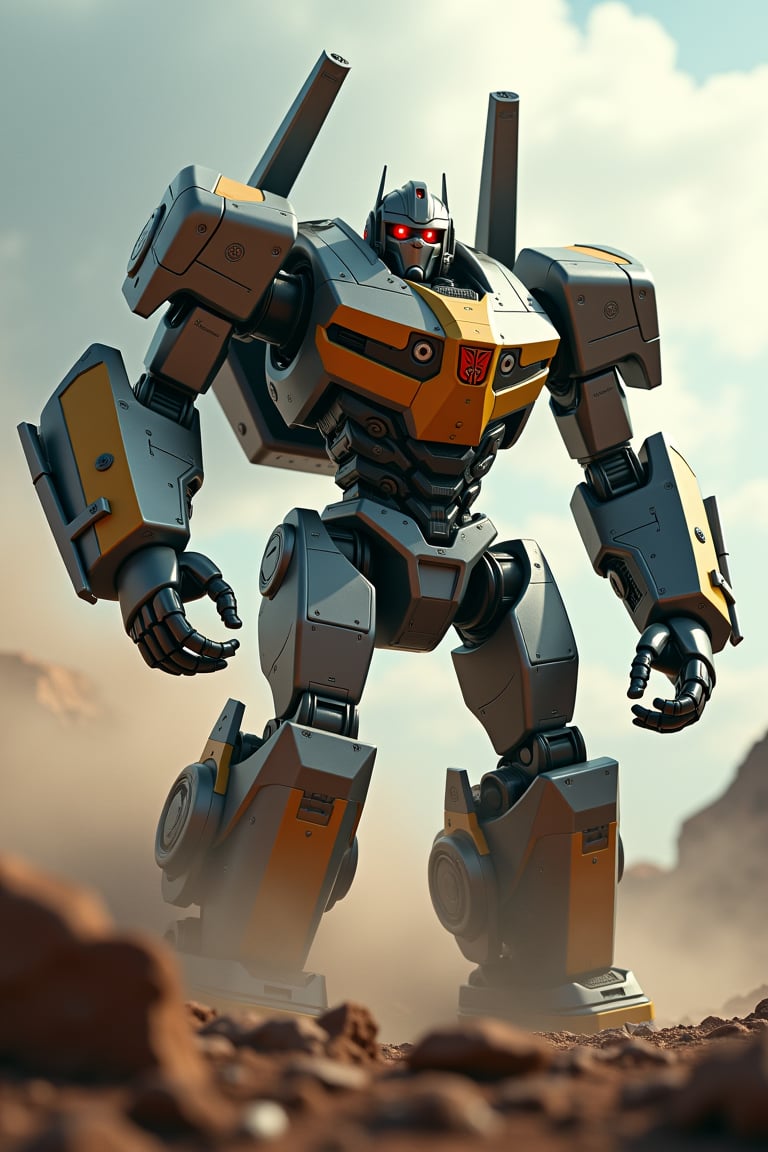 Super Voltron Robbot | image created by AienBlackRose | Tensor.Art