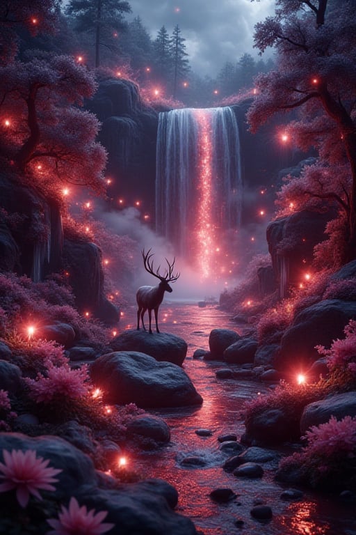 Raindeet in mystical,fantasy,i | image created by Ai_AienBlackRose ...