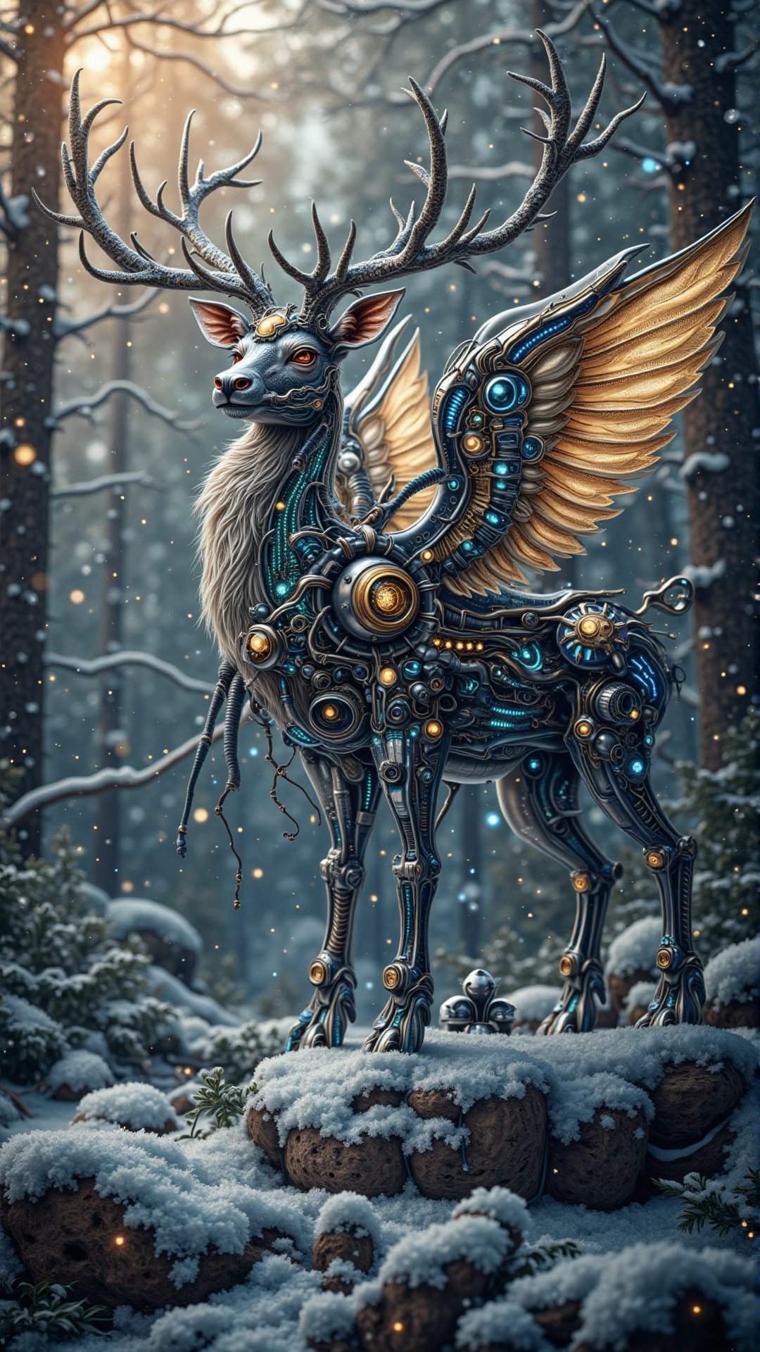 Reindeer machine | image created by Initial-D | Tensor.Art