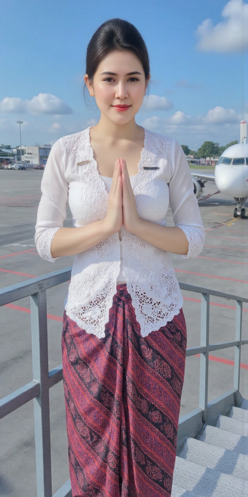 beautiful flight attendant wit | image created by Lucifer Morning Star ...