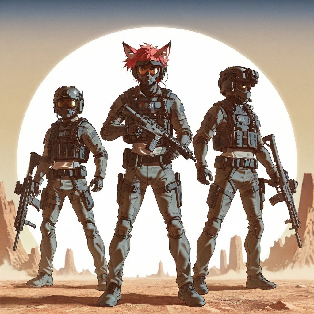 gear, tactical vest, tactical | image created by Captain jeff | Tensor.Art