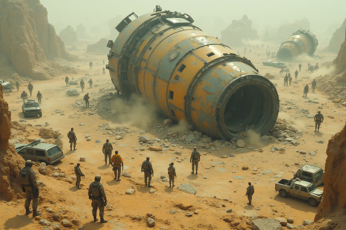 Post-apocalyptic landscape, va | image created by debattistacliff519 ...