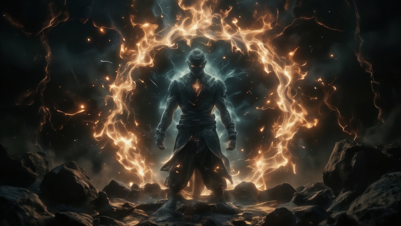 Person and Dark Essence | image created by user_772259970774396653 ...