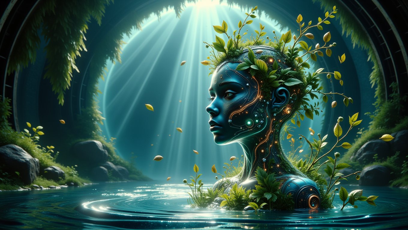 # Birth of the Dryad In a new | image created by user ...