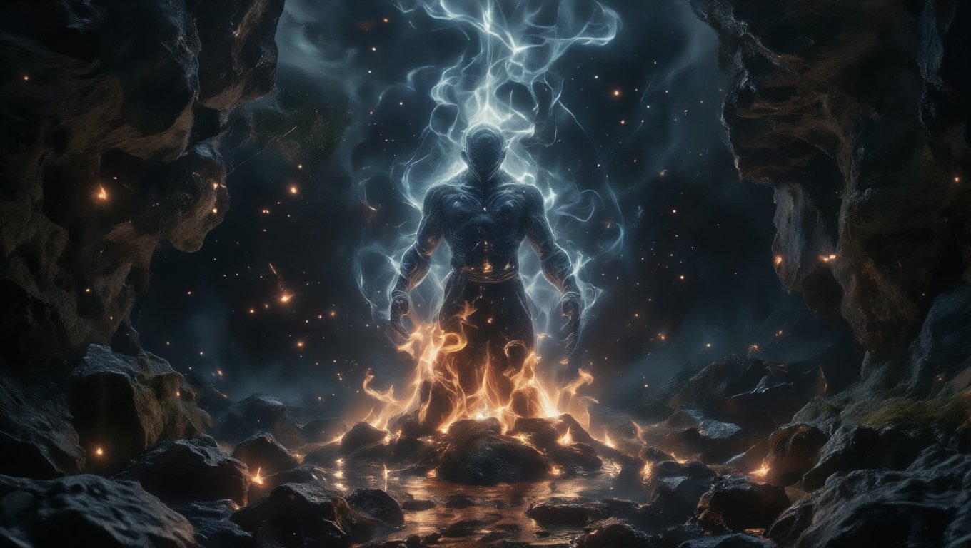 Person and Dark Essence | image created by user_772259970774396653 ...
