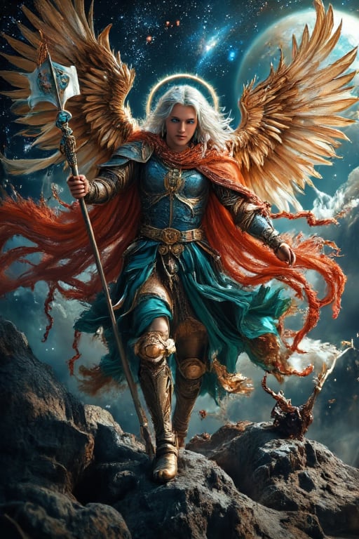 Real Archangel Michael | image created by Samrerco | Tensor.Art