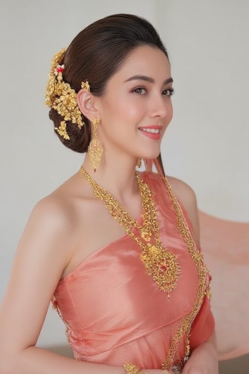 Portrait of a beautiful Thai w | image created by MAWIN Ai.TH | Tensor.Art