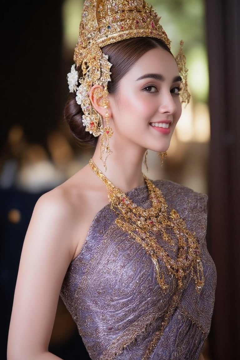 Portrait of a beautiful Thai w | image created by MAWIN Ai.TH | Tensor.Art