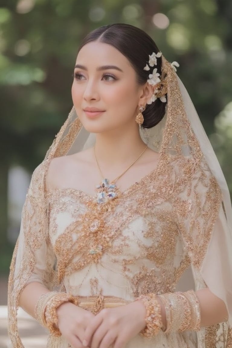 Portrait of a beautiful Thai w | image created by MAWIN Ai.TH | Tensor.Art