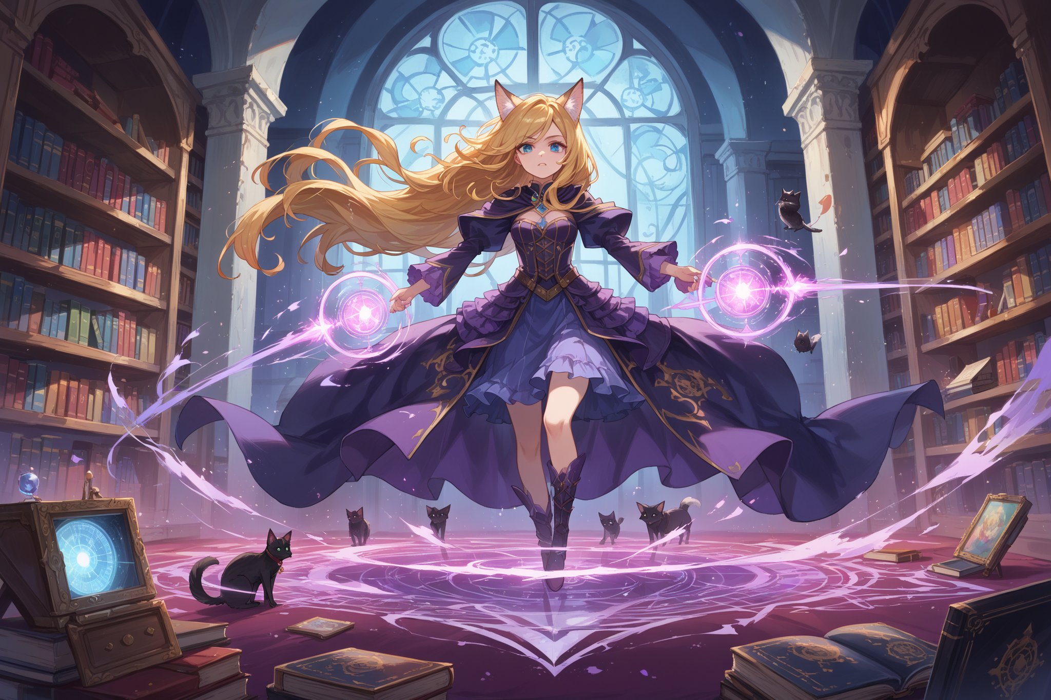 Fantasy anime sorceress w - Free AI Image | Tensor.Art | Tensor.Art
