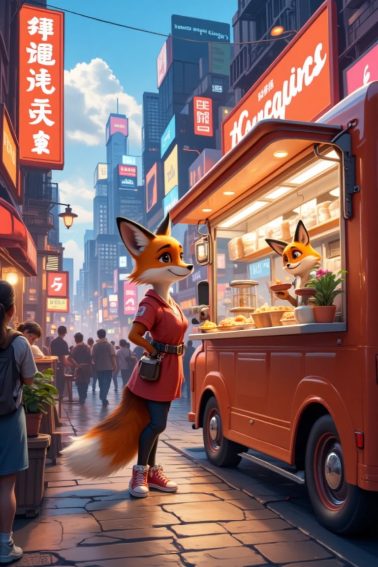 Daily theme : Zootopia (not re | image created by HazelPurple | Tensor.Art