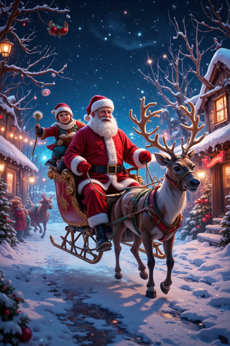 Daily Theme : Christmas | image created by HazelPurple | Tensor.Art
