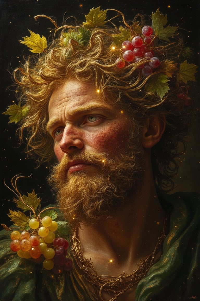 A vibrant portrait of the grot | image created by Pavel Stenson ...