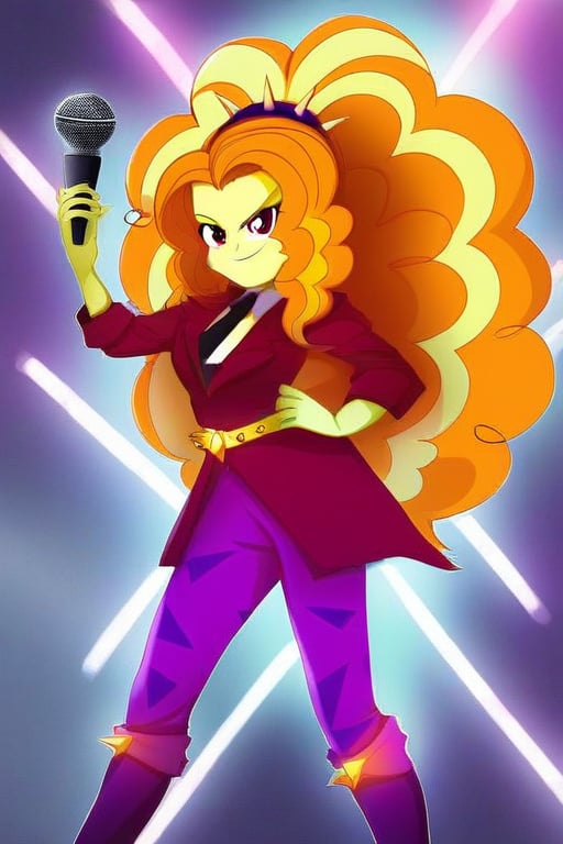 eqg Adagio Dazzle cosplay as r | image created by user ...