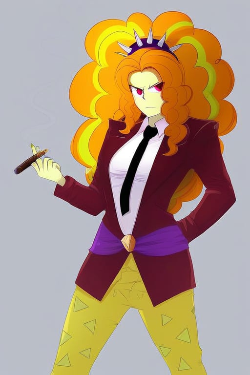 eqg Adagio Dazzle cosplay as r | image created by user ...