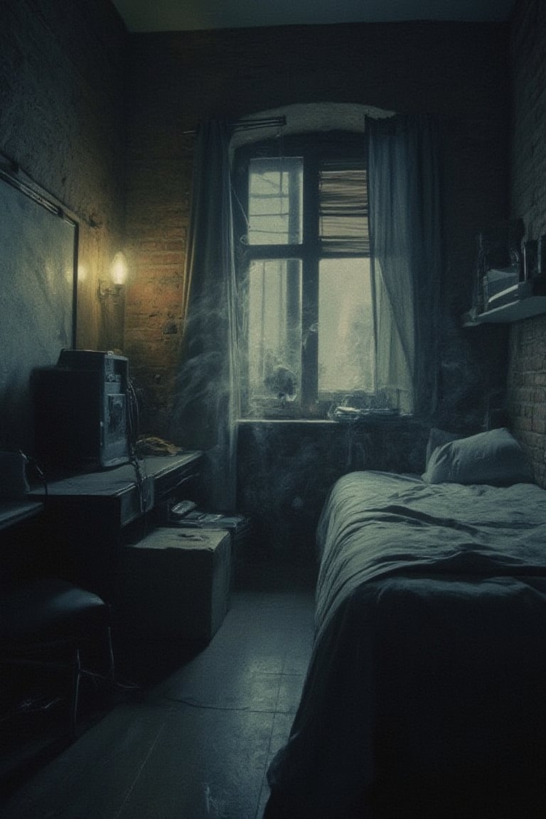vintage, horror, texture, hall | image created by cmpt-03 | Tensor.Art
