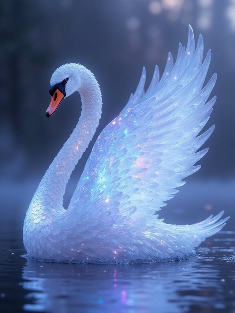 Swan | image created by A.SH.M | Tensor.Art
