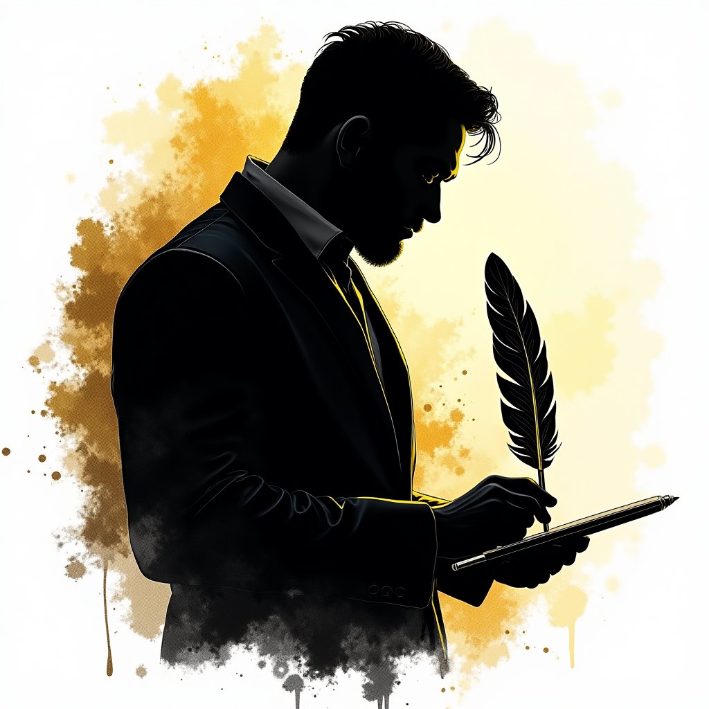 sophisticated masculine logo, | image created by noahmoresecrets ...