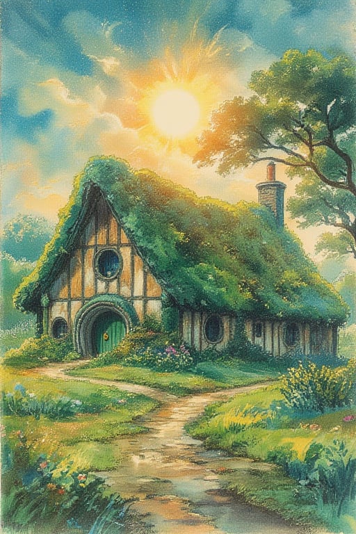 The Shire | image created by calinepadraigin | Tensor.Art