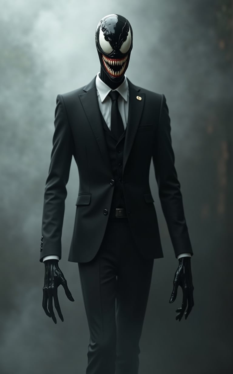 Slender Man venom | image created by SEA SALMON | Tensor.Art