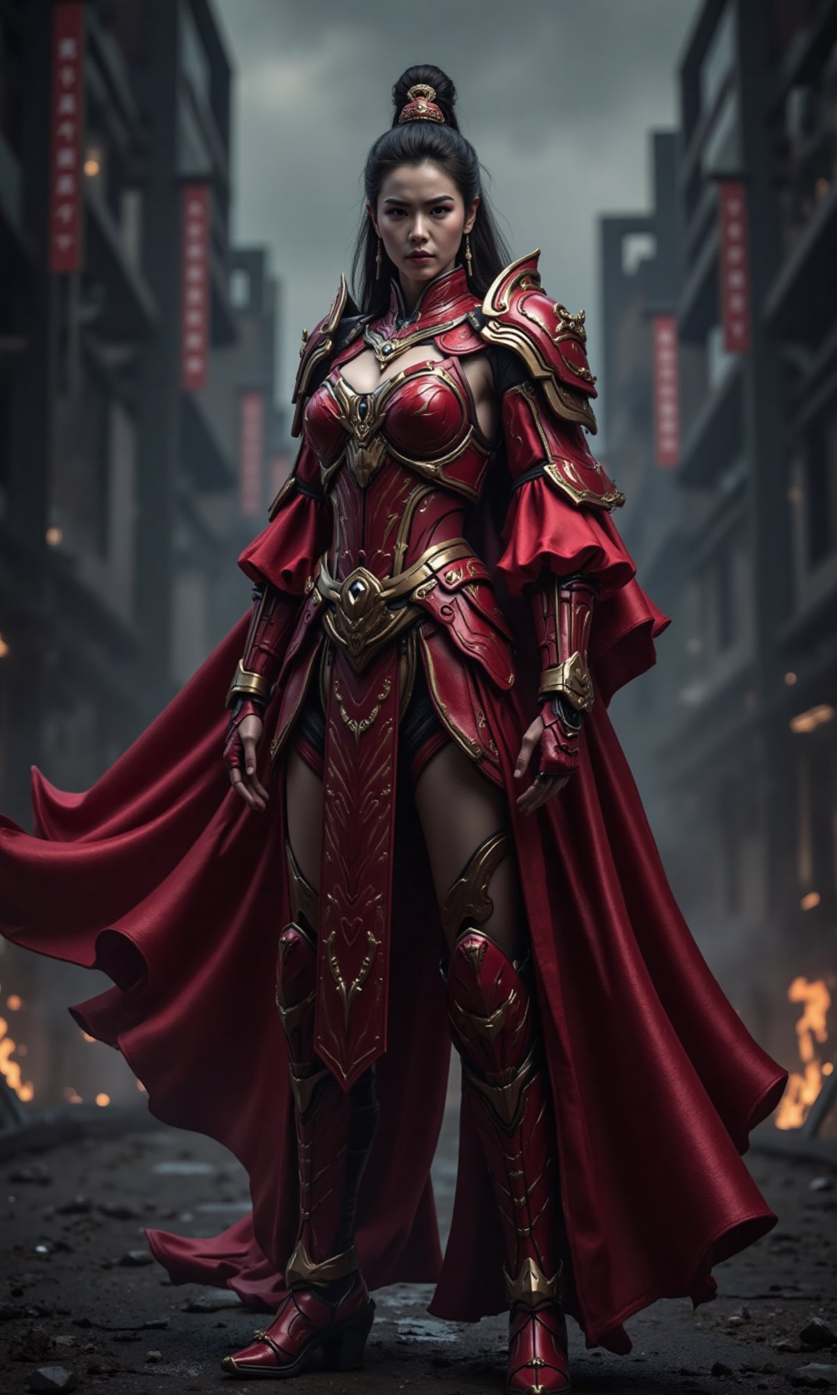 A majestic Korean Princess sta | image created by ArteByJH | Tensor.Art