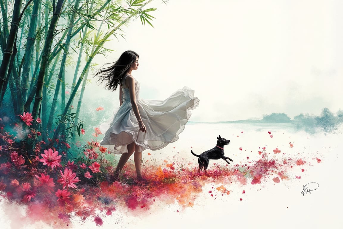 A mystical realm unfolds: a si | image created by ElfinArtAi | Tensor.Art
