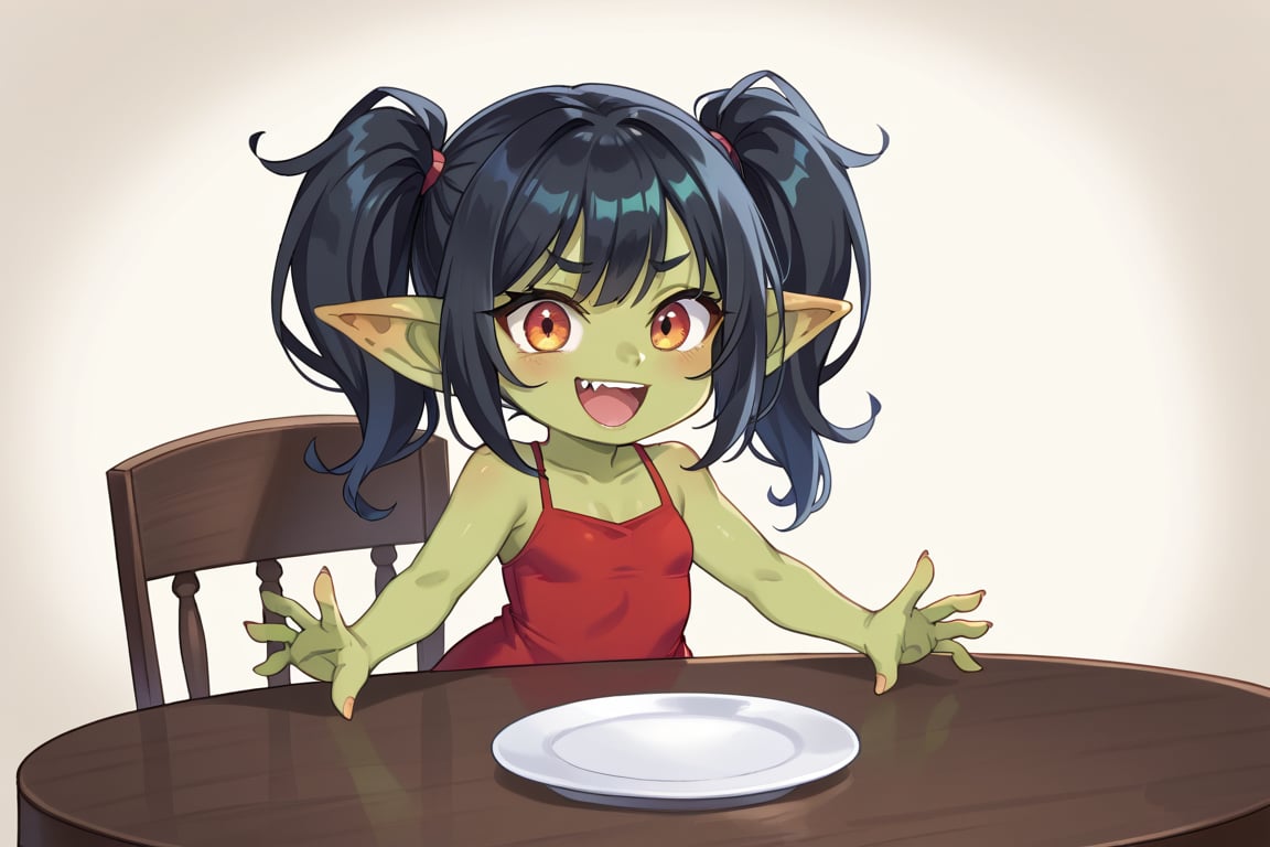 Excited goblin at table - Free AI Image | Tensor.Art | Tensor.Art
