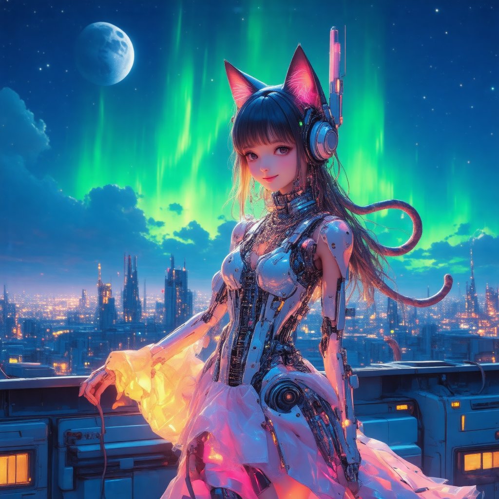 Future nekomimi android girl. | image created by NEKOMIMI ฅ(^•ᆺ•^)ฅ ...