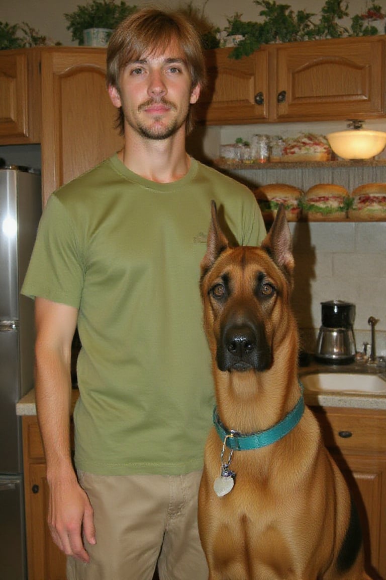 Shaggy and Scooby-Doo realisti | image created by Millie | Tensor.Art