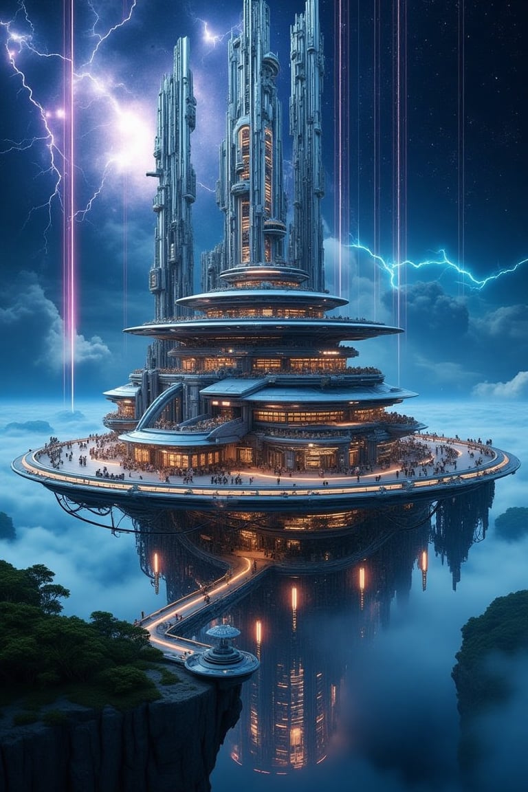 Futuristic modern platform | image created by Antonoly Maia | Tensor.Art