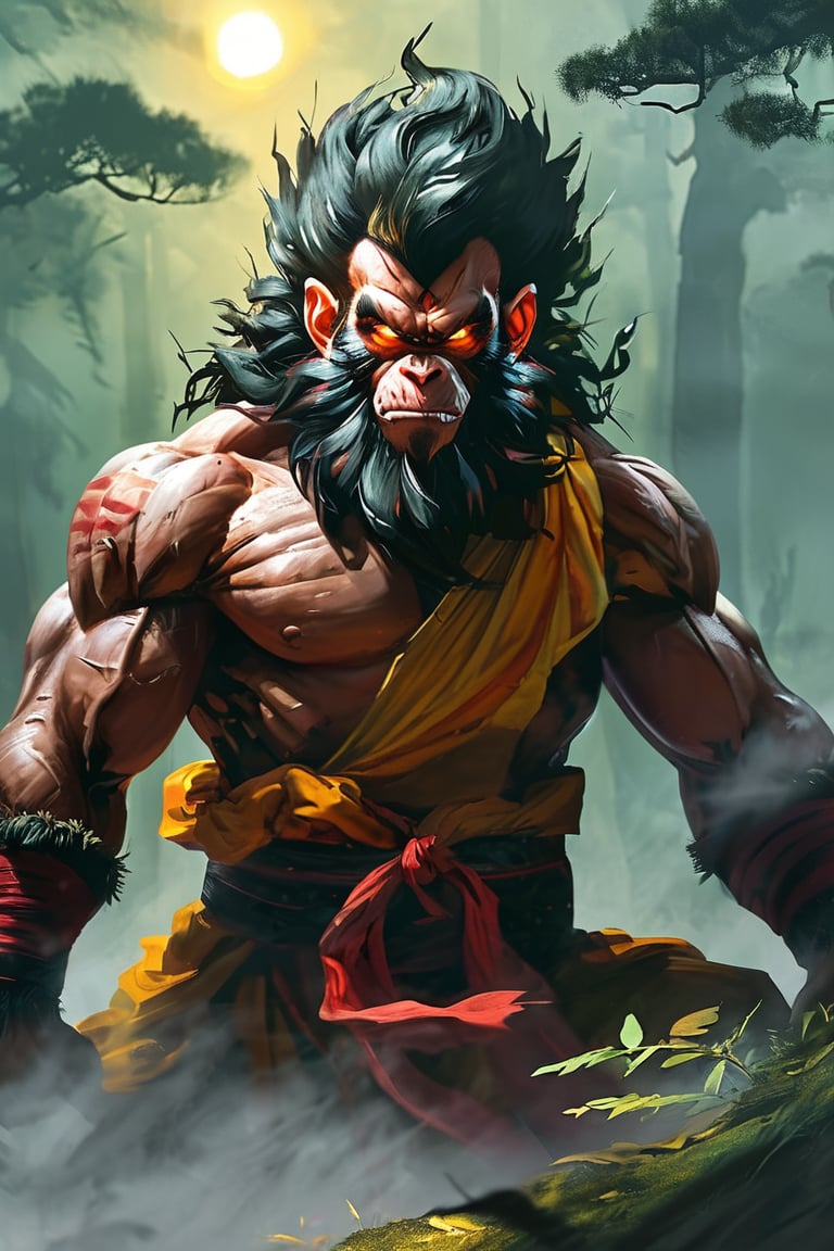 Wukong | image created by ST.macha | Tensor.Art