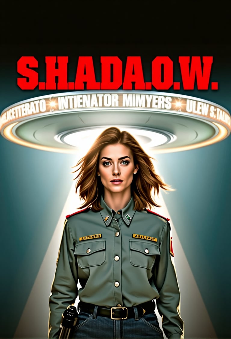 A movie poster for "S.H.A - Free AI Image | Tensor.Art | Tensor.Art