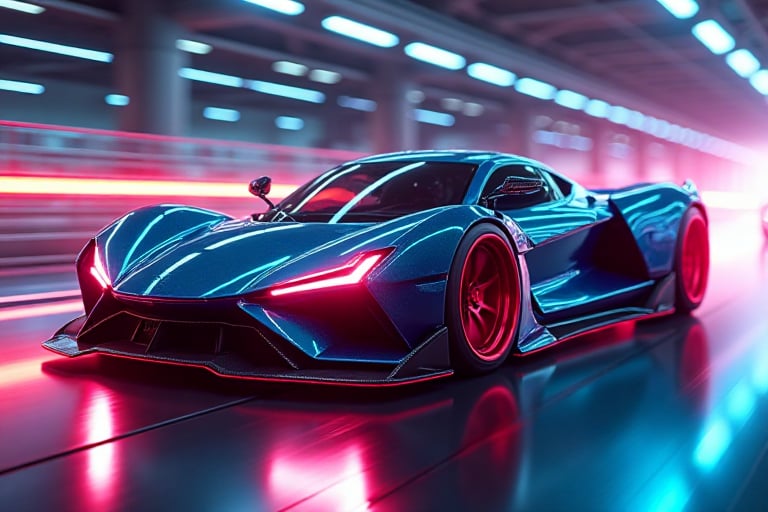 a high-end sports car in - Free AI Image | Tensor.Art | Tensor.Art