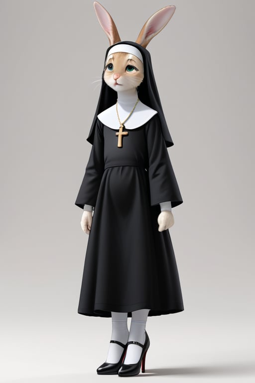 Rabbit Nuns | image created by Anajaan Zufar Oglana | Tensor.Art