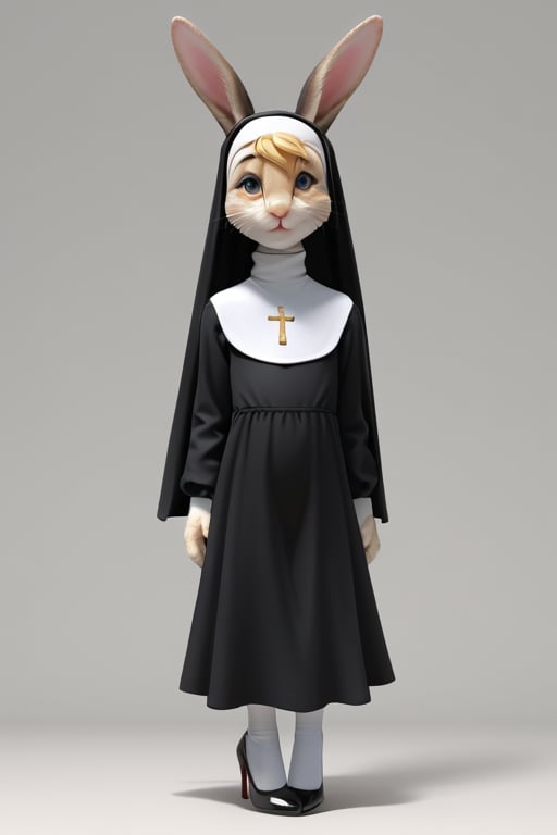 Rabbit Nuns | image created by Anajaan Zufar Oglana | Tensor.Art