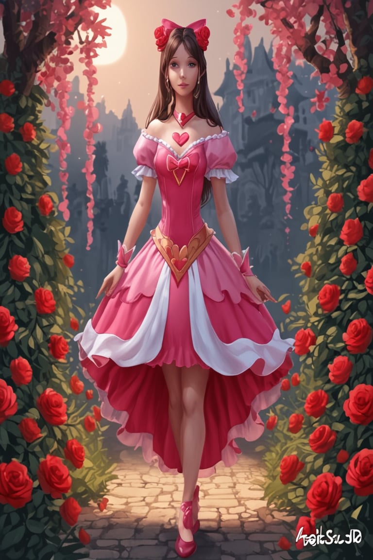 Pretty Pink Princess Dress | image created by Anajaan Zufar Oglana ...