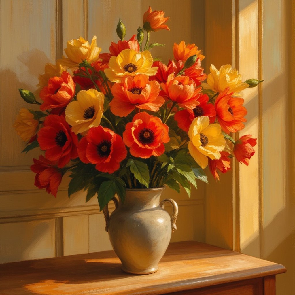 RED POPPIES - Free AI Art by Murasha | Tensor.Art | Tensor.Art