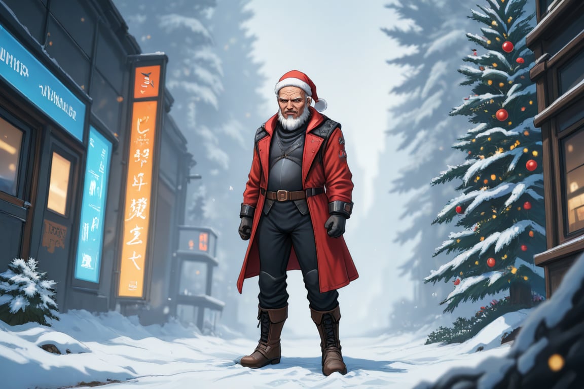 Santa Claus standing majestica | image created by DjM_ | Tensor.Art