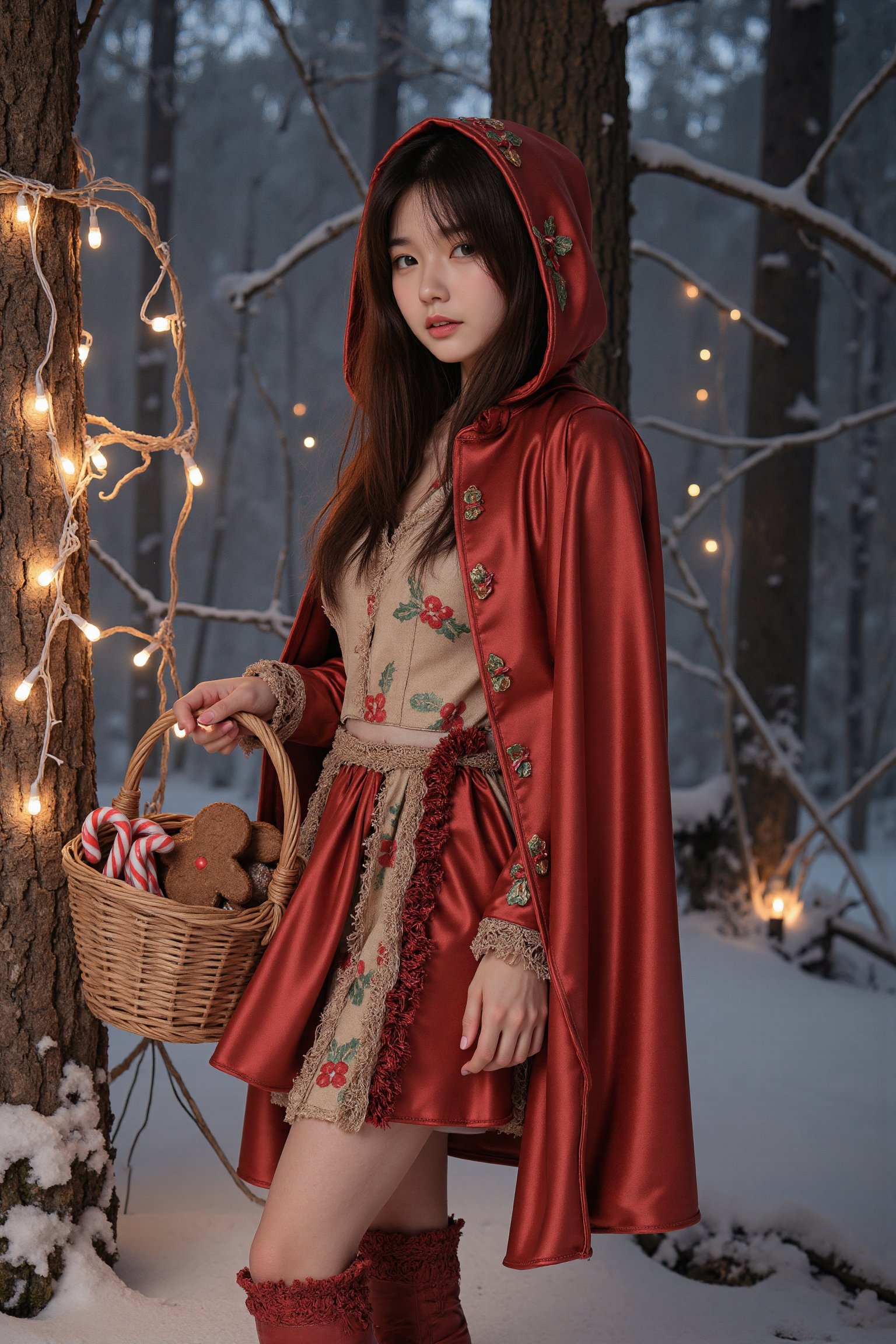 Amidst the enchanting glow of | image created by poring | Tensor.Art