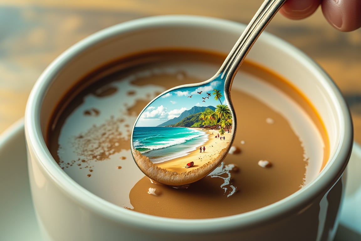 A surreal and imaginative scen | image created by user ...