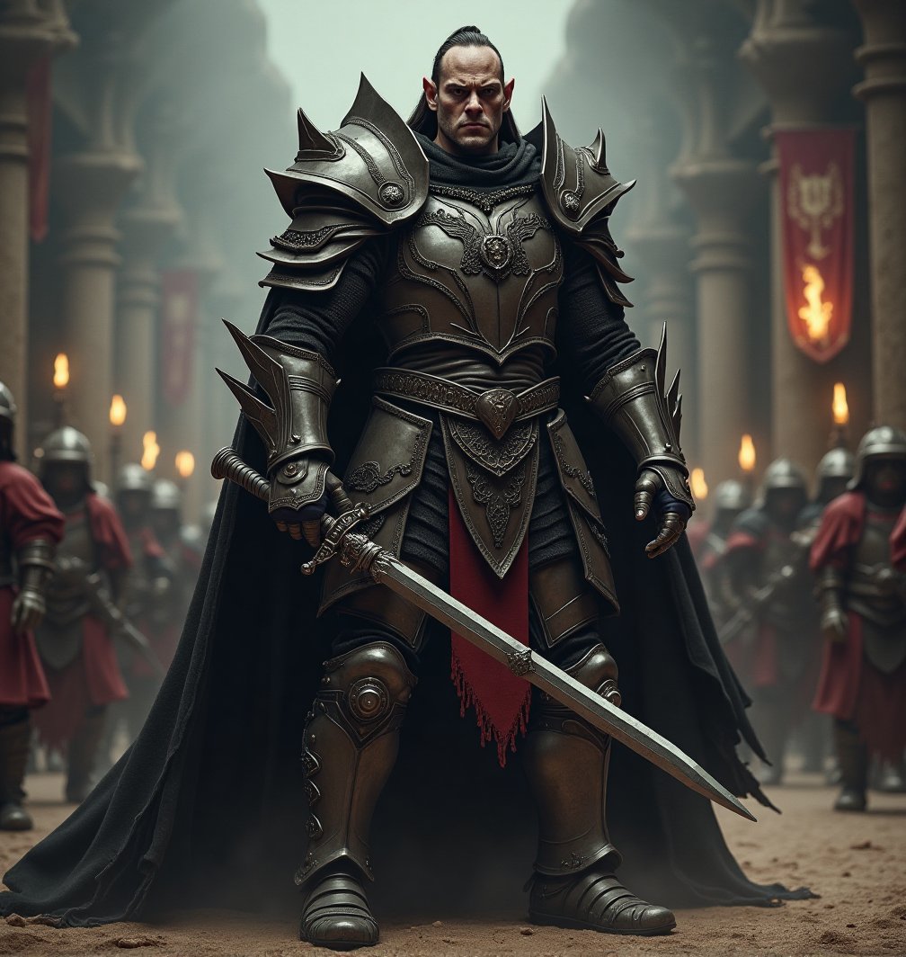 Orc in dark armor in the - Free AI Image | Tensor.Art | Tensor.Art