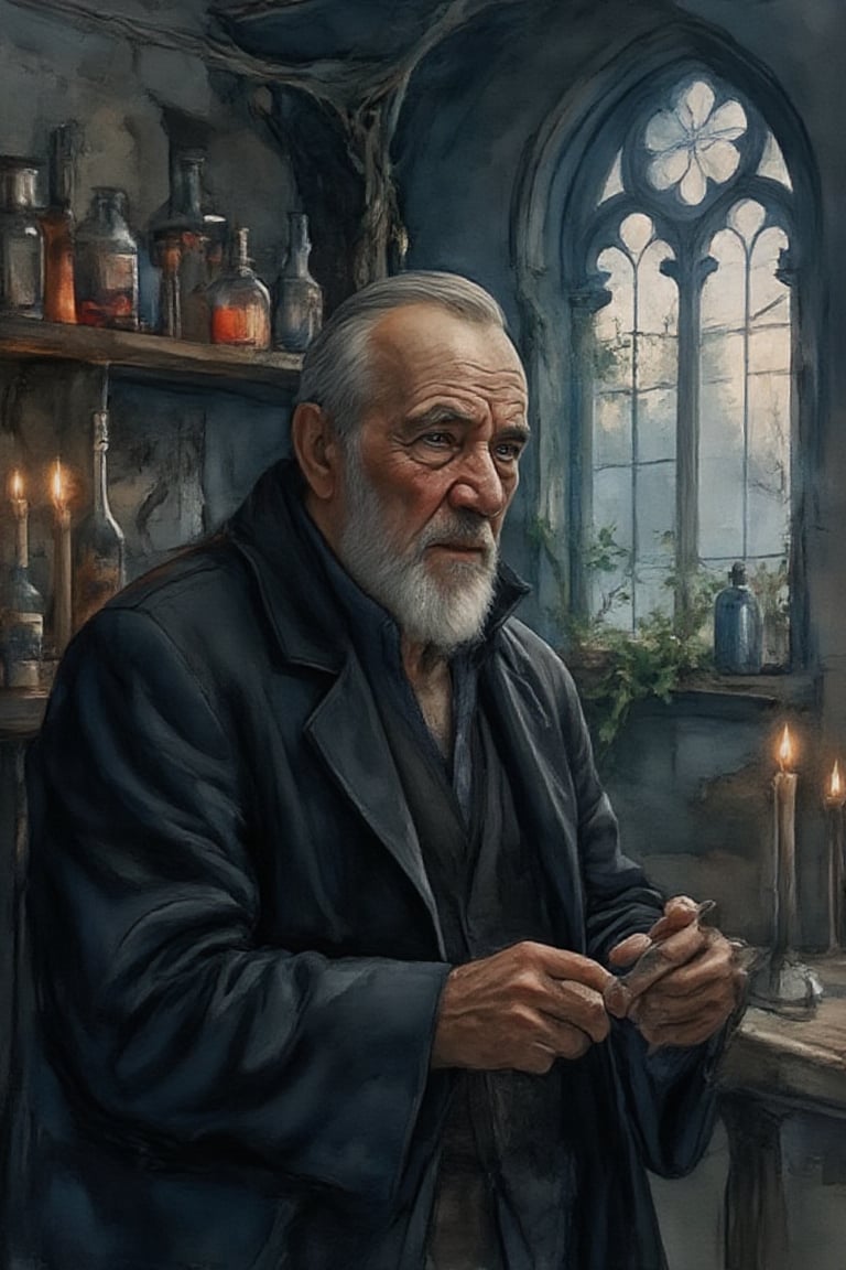 Portrait of a wizard | image created by Eldis | Tensor.Art