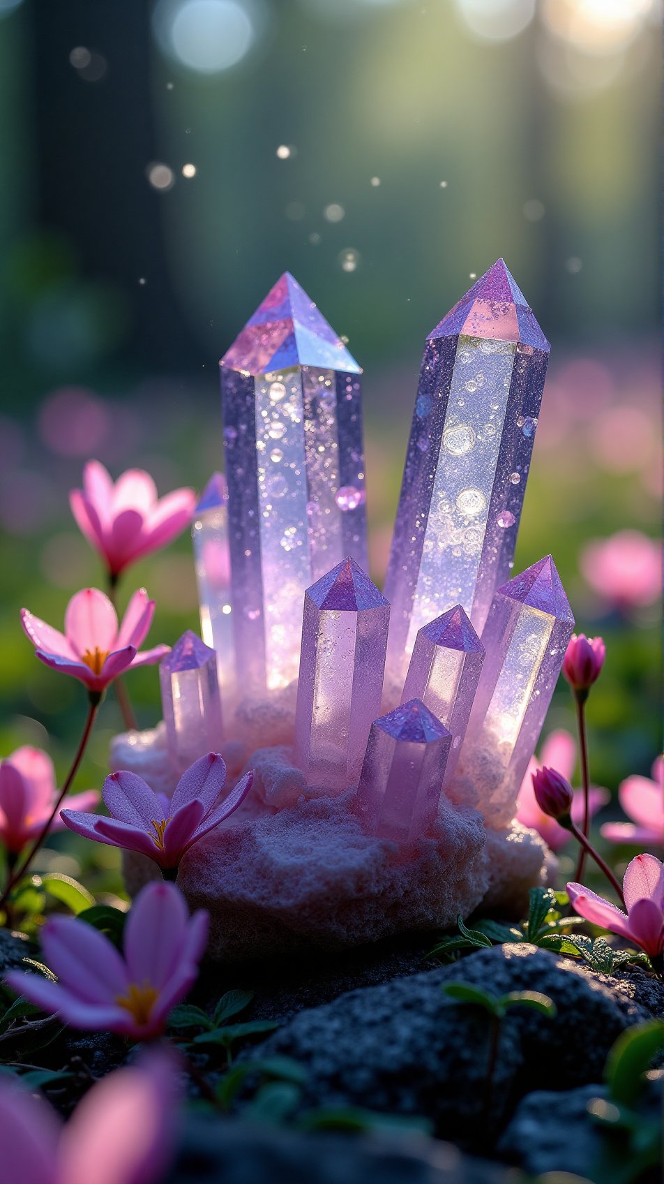 Crystals | image created by Eldis | Tensor.Art