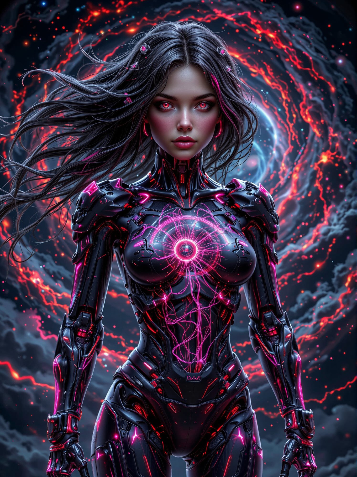 FuturEvoLab_Red, Cyberpunk_Fut | image created by Brave | Tensor.Art