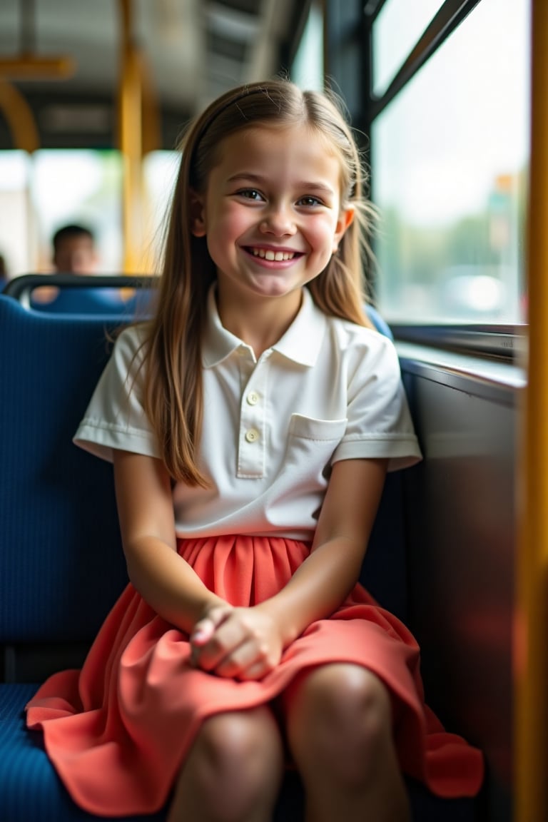 Bus school girl - Free AI Art by I love candy | Tensor.Art | Tensor.Art