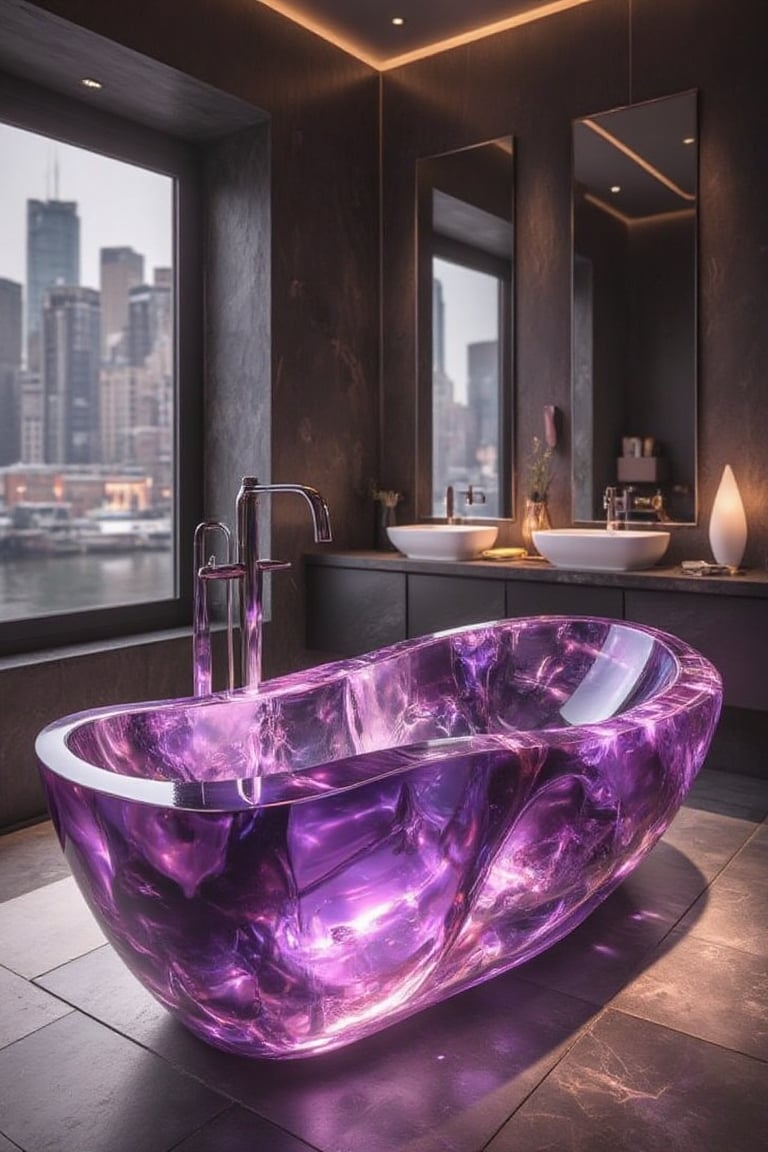 (raw amethyst Bathtub) The raw | image created by user ...
